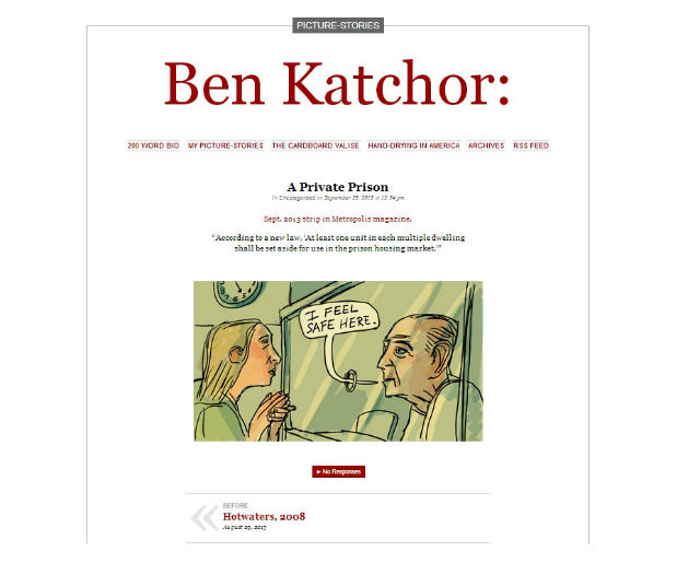 Ben Katchor Blog | jewish philosophy place
